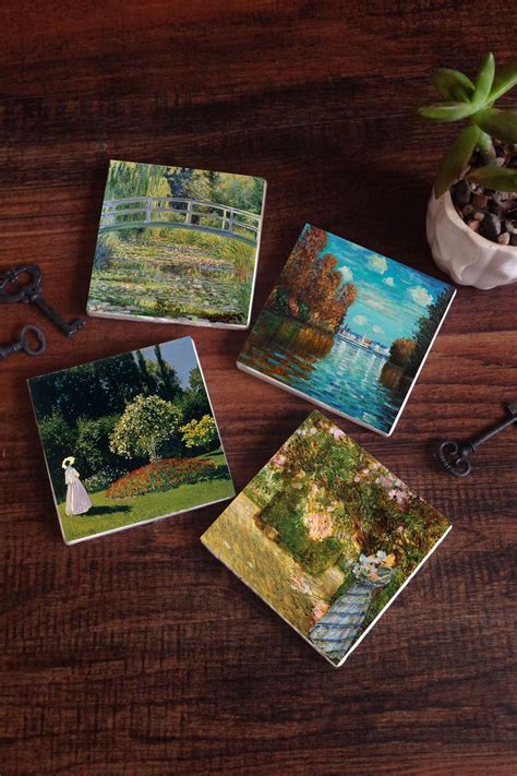 pinecone claude monet sonbahar bahçede bahçedeki kadın nilüfer gölü