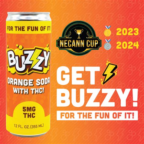 Buzzy Orange Soda 12oz
