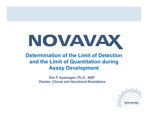 determination of the limit of detection and the limit of