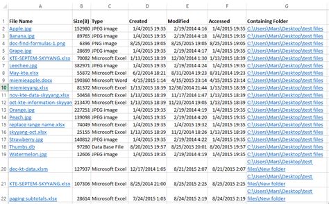 Use Excel Vba To Create A List Of Hyperlinks To Files In Subfolders
