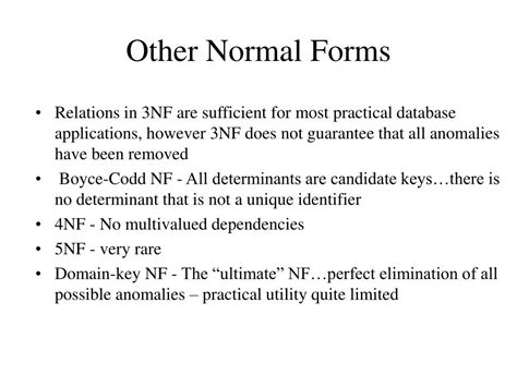 Ppt Logical Database Design And The Relational Model Part 2 Powerpoint Presentation Id343134