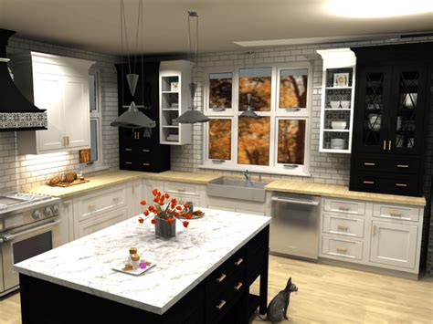 a realistic rendering of your kitchen or bathroom showing your