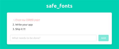 Github Mattgallagher Safe Fonts Bug Repro A Repo Demonstrating A