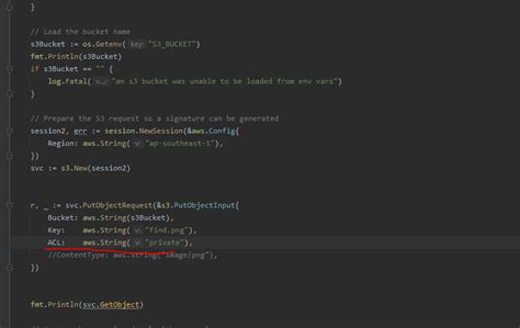 Pre Signed Upload Url For Aws S3 Using Golang · Issue 4097 · Awsaws