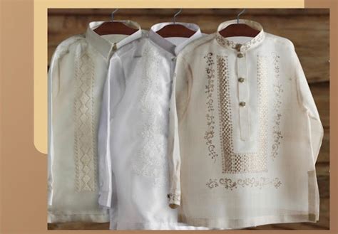 The Many Different Types Of Barong Tagalog Barongs R Us