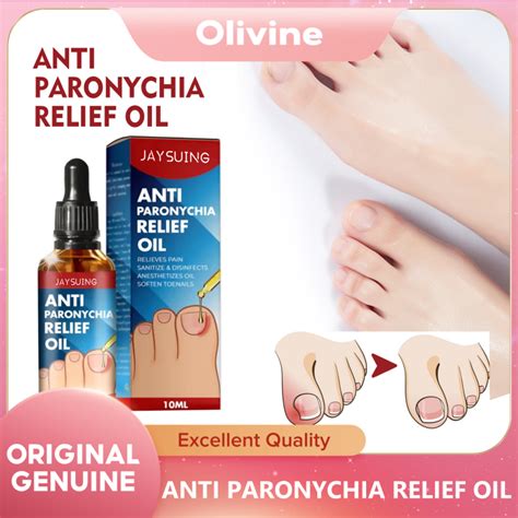 Eelhoe น้ำมัน Relief บำรุงเล็บที่ทุบหลังช่วยนวดเล็บเท้าคุดเซรั่มหอยทากลดรอยแผลเป็นกำจัดเชื้อรา