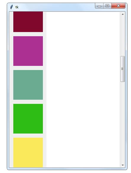 Python Ui Element For An Infinite Scrolling Image Gallery For 100k Images Which Data