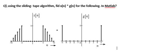 solved using the sliding tape algorithm fid x[n] g[n] for