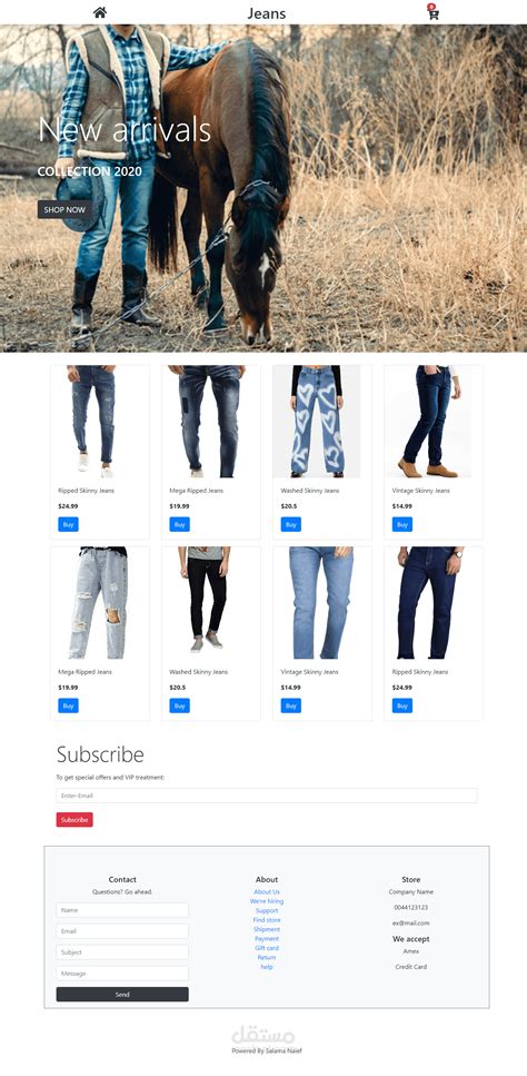 Clothes Shop مستقل