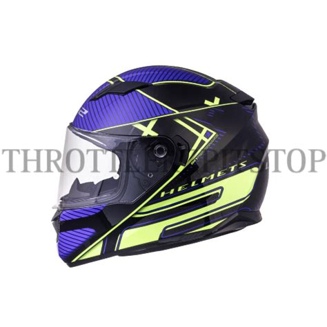 Ls2 Ff 320 Stream Evo Level Black Hiviz Throttlerz