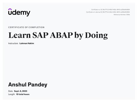 Anshul Kumar Pandey On Linkedin Sapabap Certificationachieved Innovationunleashed Deloitteusi