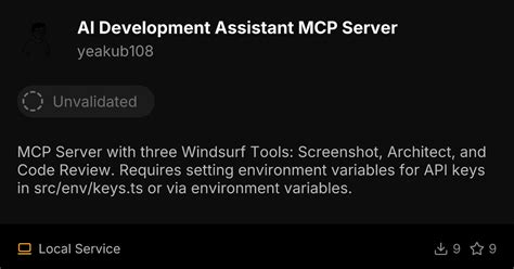 Ai Development Assistant Mcp Server · Lobehub