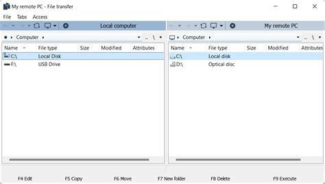 File Transfer Remote Utilities