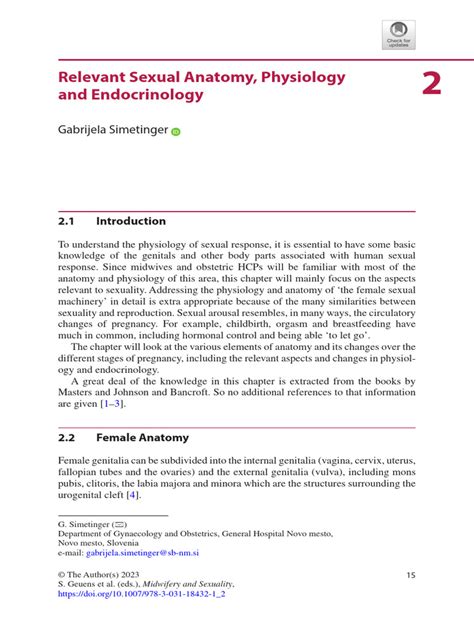 Anatomy And Physiology Of Sexuality Pdf Clitoris Ejaculation