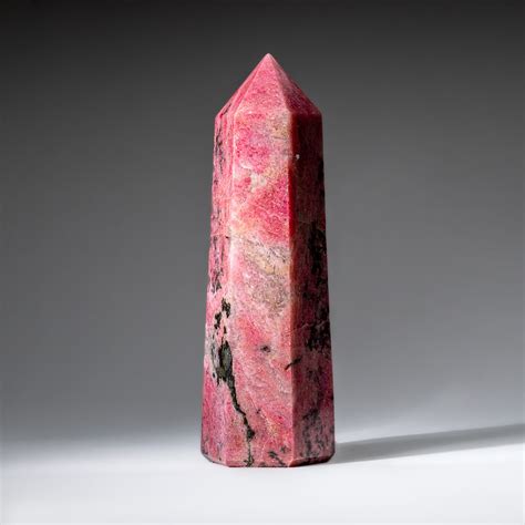 Genuine Polished Imperial Rhodonite Point From Madagascar 36 Lbs