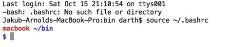 Macos How To Fix Terminal Not Loading Bashrc On OS X Lion Stack