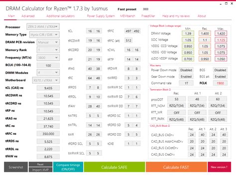 DRAM Calculator For Zen TechPowerUp Forums