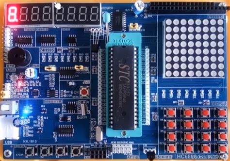 江协科技江科大 51单片机入门教程——p 4 1 静态数码管显示 And P 4 2 动态数码管显示 Csdn博客