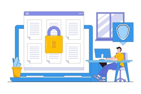 Premium Vector Flat Online Testing With People Characters Concept Outline Design Style Minimal