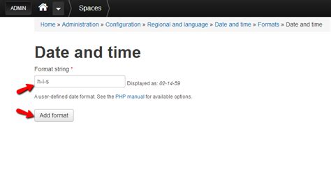 Configure Regional Settings Open Atrium Tutorial FastComet