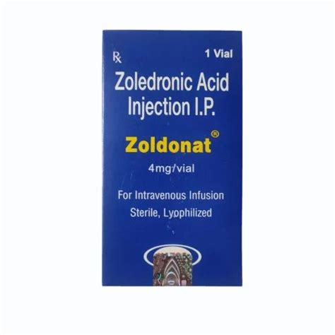4mg Zoldonat Zoledronate Injection At ₹ 2238 Vial Zoldonat Injection