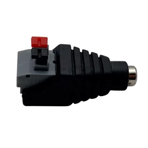 Conector Rápido 5 5×2 1mm Hembra Y Macho Plug Y Jack Tostatronic
