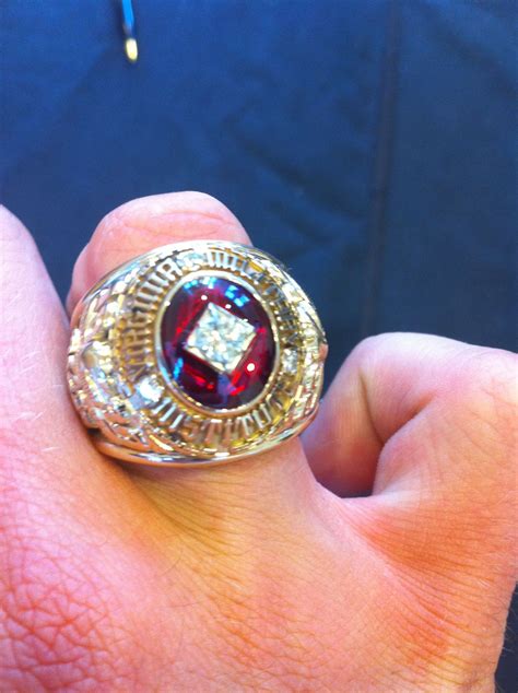 Vmi Class Of 2012 Ring Among The Biggest If Not The Biggest In The