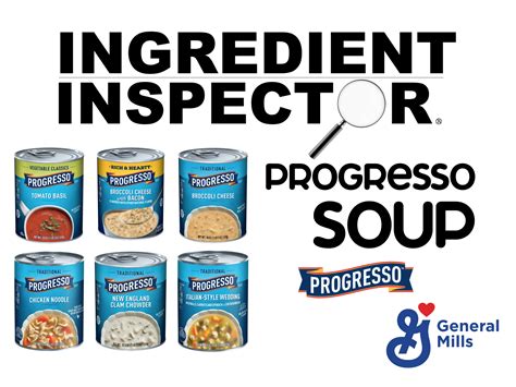 Whats In Progresso Soups — Ingredient Inspector