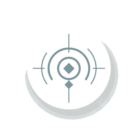 Imagen Blanca Que Muestra Un Icono De Objetivo Blanco Vector Png