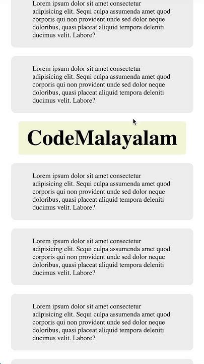 Intersection Observer Javascript Javascriptcode Malayalam Programming Youtube