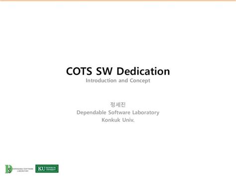 Pdf Cots Sw Dedication Konkukdslabkonkukackrclass201515seonse