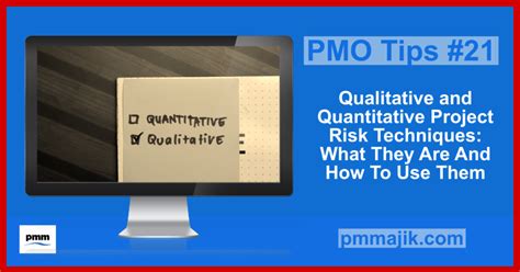 Qualitative And Quantitative Project Risk Techniques Pm Majik