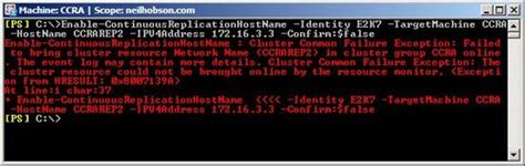 cluster continuous replication network design simple talk