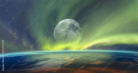 Planet Earth Aurora Borealis