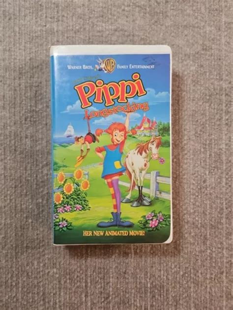 Pippi Longstocking Vhs Clam Shell Animated £6 92 Picclick Uk