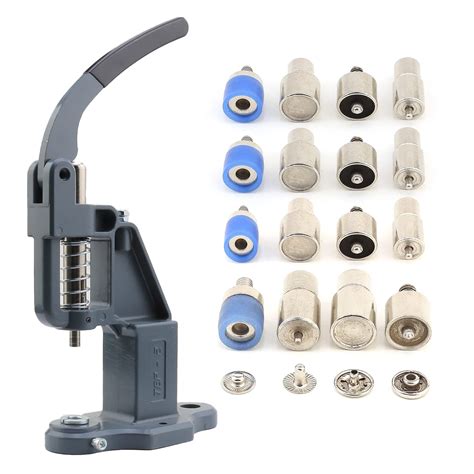 Snap Fastener Button Machine With Dies Hand Press Machine For Metal Snap Fasteners Setting