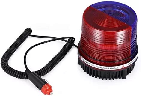 Baliza Imantada Azul Y Rojo 12v24v Mercadolibre