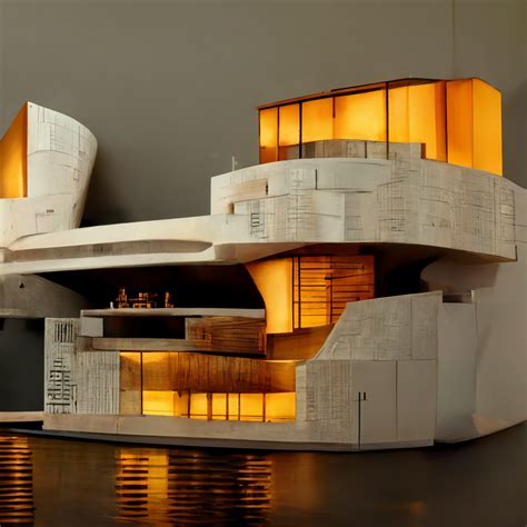 Deconstructivism Villa Prototype L Ai Art On Behance