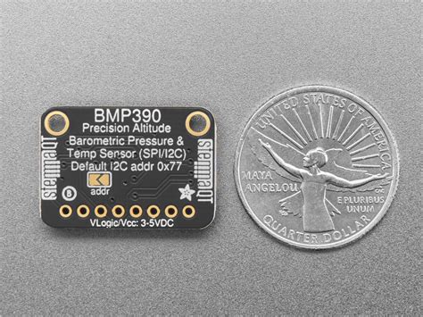 Adafruit BMP390 Precision Barometric Pressure And Altimeter STEMMA QT Qwiic ID 4816