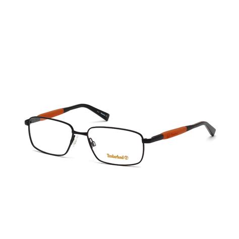 Buy Timberland Black Metal Eyeglass Frames Tb1300 55 002 55 Online