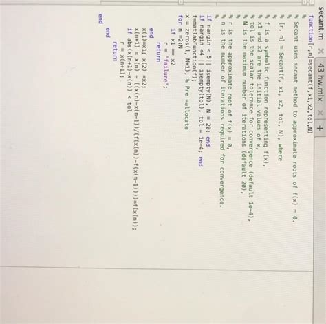 Solved Graphically Locate The Root Of X X X Chegg Com