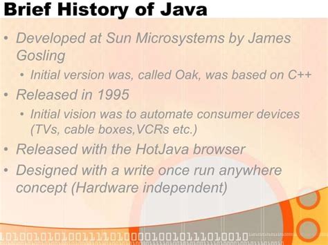 Intro To Java Programming Ppt