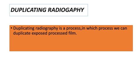 Duplicating Radiographypptx