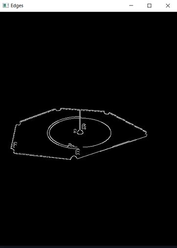Opencv How To Detect Edges For Pattern On Space Stack Overflow