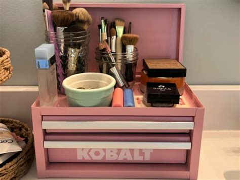 Kobalt Mini Tool Box Only 19 98 New Colors Perfect For Makeup Crafts And More Hip2save