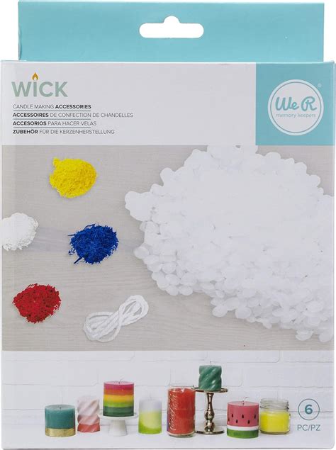 Amazon Com We R Memory Keepers Accessories Wick Candle Wax And Wick Bundle Pieces