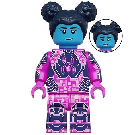 Toys Spiderbyte Minifigure Custom Spiderman Atsv Spiderverse Figure