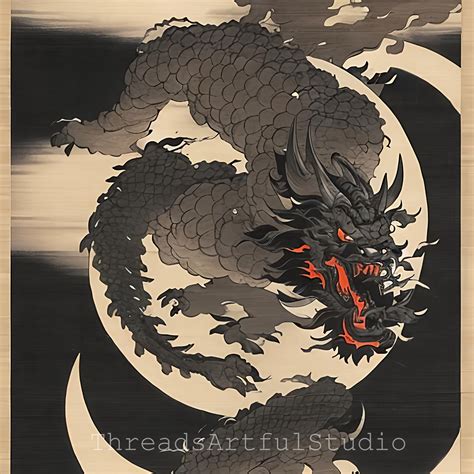 Japanese Dragon Artwork