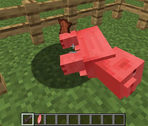Minecraft Dead Pig