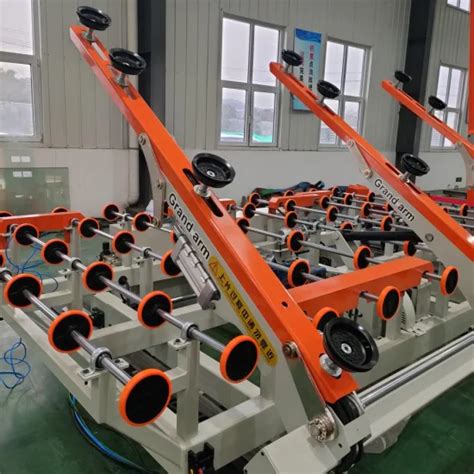 Custom Insulated Window Door Glass Processing Machine Glass Loading Table Machine Glass Table